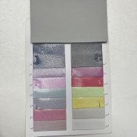 China Free Sample PU Faux Leather Fabric for Shoes, PU Rexine Leather Material Stock Sheets for Shoes Decoration for sale