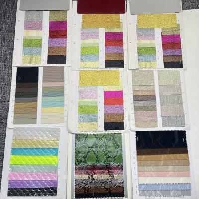 China Free Sample   Eco Friendly PU Synthetic Leather Fabric, Customization Recycled Smooth  Leather for Making Shoes for sale