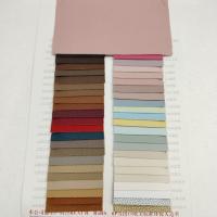 China Semi PU Faux Leather Fine Sheep Grain Soft Comfort Sofa Upholstery for sale