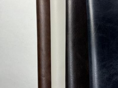 China Hot Sale  PU Synthetic Leather for Sofa Bag Fireproof Breathable Faux Leather for Furniture Abrasion Hydrolysis Resistance for sale