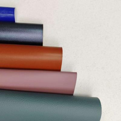 China Hot Sale Embossing PVC Synthetic Leather for Sofa Set Sports Car Seat Decorative Bags Garments Football Outdoor Stretch Blackout for sale