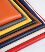 China New Arrival High Quality Embossed Woven Pu Pvc Pure Fitted Furniture Leather for sale