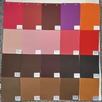 China Wear-resistant Embossed PVC Leather Waterproof and Comfortable Sofa Leather Solid Color Faux Leather for sale