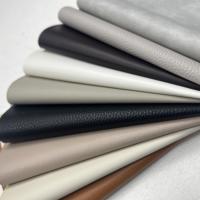 China Free Sample PU Faux Leather Fabric for Car Seat Sofa, PU Rexine Leather Material Stocklot Sheets for Furniture Decoration for sale