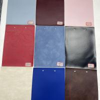 China Free Sample PU Faux Leather Fabric for Car Seat Sofa, PU Rexine Leather Material Stocklot Sheets for Furniture Decoration for sale
