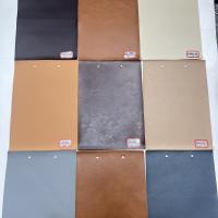 China Free Sample PU Faux Leather Fabric for Car Seat Sofa, PU Rexine Leather Material Stocklot Sheets for Furniture Decoration for sale
