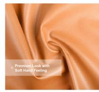China Faux Leather Fabric Pu Pure Leather Material for Sofa for sale