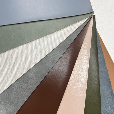 China Friction-Resistant Pu Synthetic Leather for Sofa, Designer Artificial Rexine Sofa Faux Leather for sale