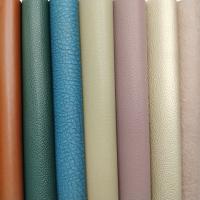 China Manufacturer Bestseller Various Grains Semi-PU Synthetic Leather Waterproof Embossed Synthetic Leather Fabric for Sofa Bag Box for sale