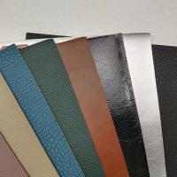China Manufacturer Bestseller Various Grains Semi-PU Synthetic Leather Waterproof Embossed Synthetic Leather Fabric for Sofa Bag Box for sale