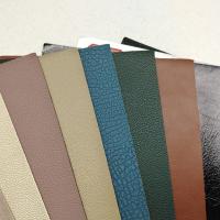 China Manufacturer Bestseller Various Grains Semi-PU Synthetic Leather Waterproof Embossed Synthetic Leather Fabric for Sofa Bag Box for sale