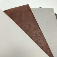 China Premium-Grade Ultra-Soft Semi-PU Flocked and Bonded Upholstery Leather Embossed Pattern Stretchable for Sofa Bag Furniture for sale