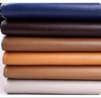 China Classical Litchi Design Pvc Leather With Knit Backing for Car Seat Motor Seat for sale