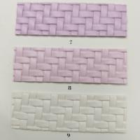 China Durable Woven Texture PVC Luggage Leather Waterproof Artificial Faux Leather for Suitcases and Luxury Bags for sale