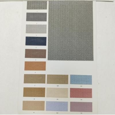 China Waterproof Herringbone PVC Leather Wear-resistant Synthetic Leather for Bags and Crafts Factory Wholesale for sale