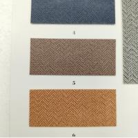 China Waterproof Herringbone PVC Leather Wear-resistant Synthetic Leather for Bags and Crafts Factory Wholesale for sale