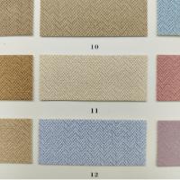 China Waterproof Herringbone PVC Leather Wear-resistant Synthetic Leather for Bags and Crafts Factory Wholesale for sale