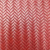 China Modern Braided Look PVC Decorative Leather Wear-resistant Synthetic Leather for DIY Crafts and Soft Background for sale