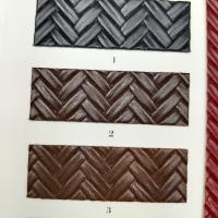 China Modern Braided Look PVC Decorative Leather Wear-resistant Synthetic Leather for DIY Crafts and Soft Background for sale