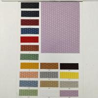 China Classic Basketweave Embossed PVC Decorative Leather 3D Woven Pattern Synthetic Leather for Furniture for sale
