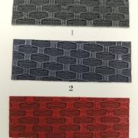 China Classic Basketweave Embossed PVC Decorative Leather 3D Woven Pattern Synthetic Leather for Furniture for sale