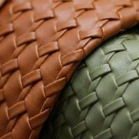 China Weave Abrasion-Resistant Embossed PVC Faux Leather for Bag Decorative for sale