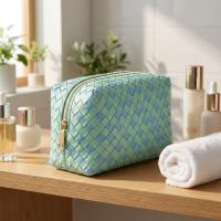 China Weave Abrasion-Resistant Embossed PVC Faux Leather for Bag Decorative for sale