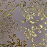 China Romantic Butterfly & Rose Print Decorative PU Leather for Craft & Home Decor for sale