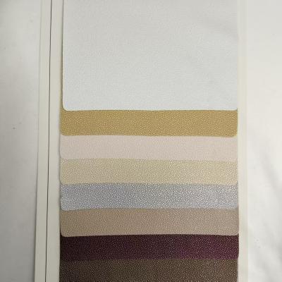 China Modern Minimalist Solid Color Decorative PU Leather for Furniture Accents for sale