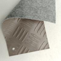 China Low Price Sale Waterproof Stretch Blackout PVC Leather Embossing Mat for Warehouse Decorative Use for sale