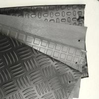 China Durable PVC Synthetic Leather Car Floor Mat Rolls Customized Thickness Leather Flooring for sale