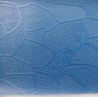China Manufacturer Selling Decoration Embroidery PVC Car Plastic Floor Mat Durable Selling PVC Synthetic Mat Leather for sale