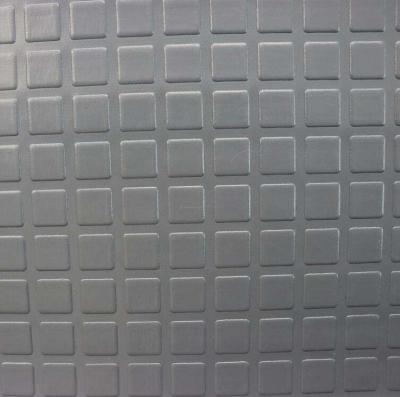 China Customized 1.62 mm Thickness Embossed Non-slip PVC Faux Artificial Synthetic Leather Fabric for Car Floor for sale