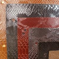 China Hot-selling PU PVC Faux Artificial Synthetic Crocodile Leather for Bag for sale