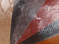 China Hot-selling PU PVC Faux Artificial Synthetic Crocodile Leather for Bag for sale