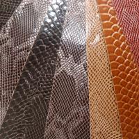 China Hot-selling PU PVC Faux Artificial Synthetic Crocodile Leather for Bag for sale
