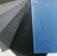 China High Quality Customized PVC Floor Leather Colorful Embossed New for Bags Sofas Garments Outdoor Home Textiles Stretch Blackout for sale