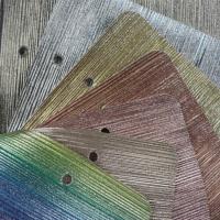 China Designer Faux Leather Sheets Wholesale PVC Leather Stocklot with Non-woven Fabric for Making Shoe Materials for sale