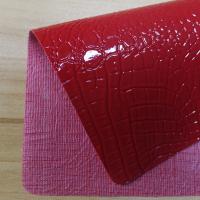 China Quilted Leather Fabric Hot Sales Embroidered Leather Car Seat Embroidery Embroidered Stitching PVC Sponge Leather with Foam for sale