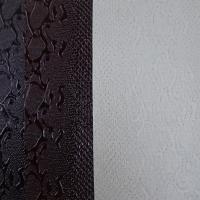China Fashion Pvc Sofa Chair Dining Room Waterproof Vinyl Synthetic Top Grain Leather Material Non Woven Fabric Furniture Leather for sale