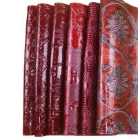 China Hot Sale High Quality Knitted Backing Embossed PVC Original Fauxr Leather Stock for Furniture Upholstery Bag for sale