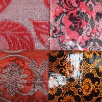 China Vinyl Car Upholstery Fabric Scratch Resistant Leather for Car Seats PVC Embossed Embroidery Quilted Soft Leather Knitted Fabric for sale