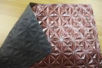 China Soft PVC Leather Fabric Embossed Faux Synthetic Leather for Sofa Seat or Bags Upholstery Cover for sale