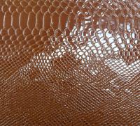 China Embossed Synthetic Vinyl PVC Leather Fabric Crocodile Faux Leather for Shoes Bags Decorative for sale