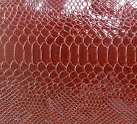 China New Arrival Luxury Printed Genuine Ostrich PVC Leather for Textiles Synthetic Bags and Purse Leather for sale