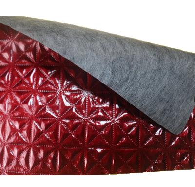 China Hydrolysis Resistant Waterproof  Pvc Raw Bonded Flocking Sofa Covers Auto Furniture Chair Bags Leather Decorative Outdoor for sale