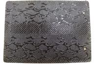 China Wholesale Embossed Snake Pattern  PVC Faux Leather Products for Bags Package Decorative for sale