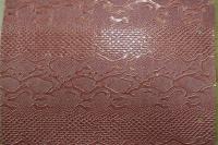 China Wholesale Embossed Snake Pattern  PVC Faux Leather Products for Bags Package Decorative for sale