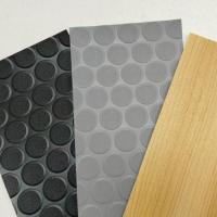 China Good Price PVC Synthetic Leather Car Floor Mat Rolls Customized Thickness Leather Flooring for Car Usage Diamond Plate for sale