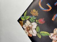 China Digital Print PVC Synthetic Leather Fabric for Garment Upholstery Furniture Decorative for sale